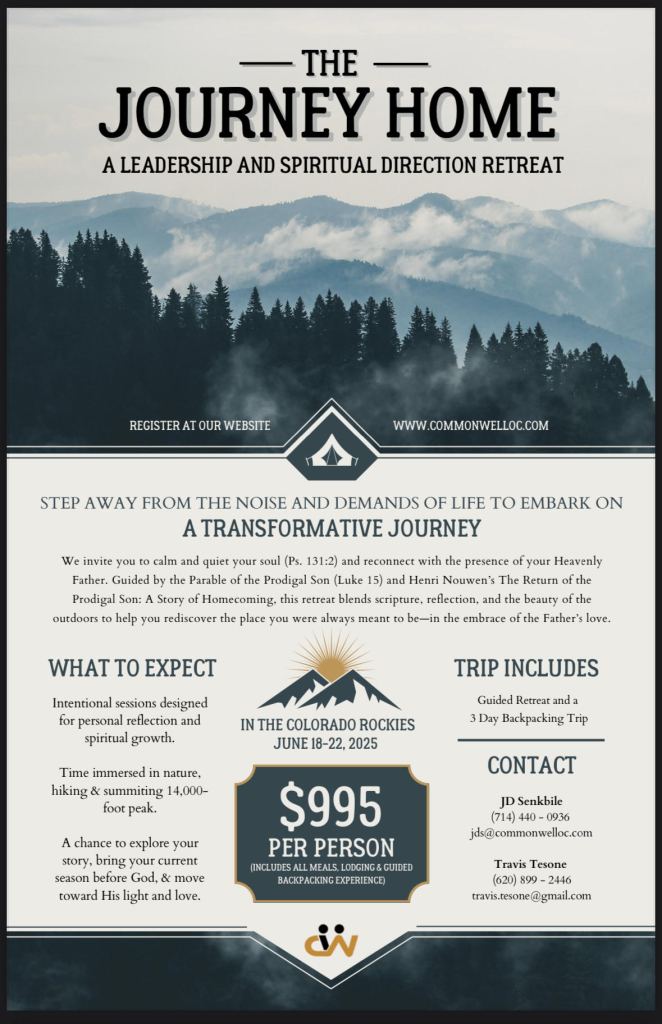 The Journey Home Retreat - CASTIMONIA